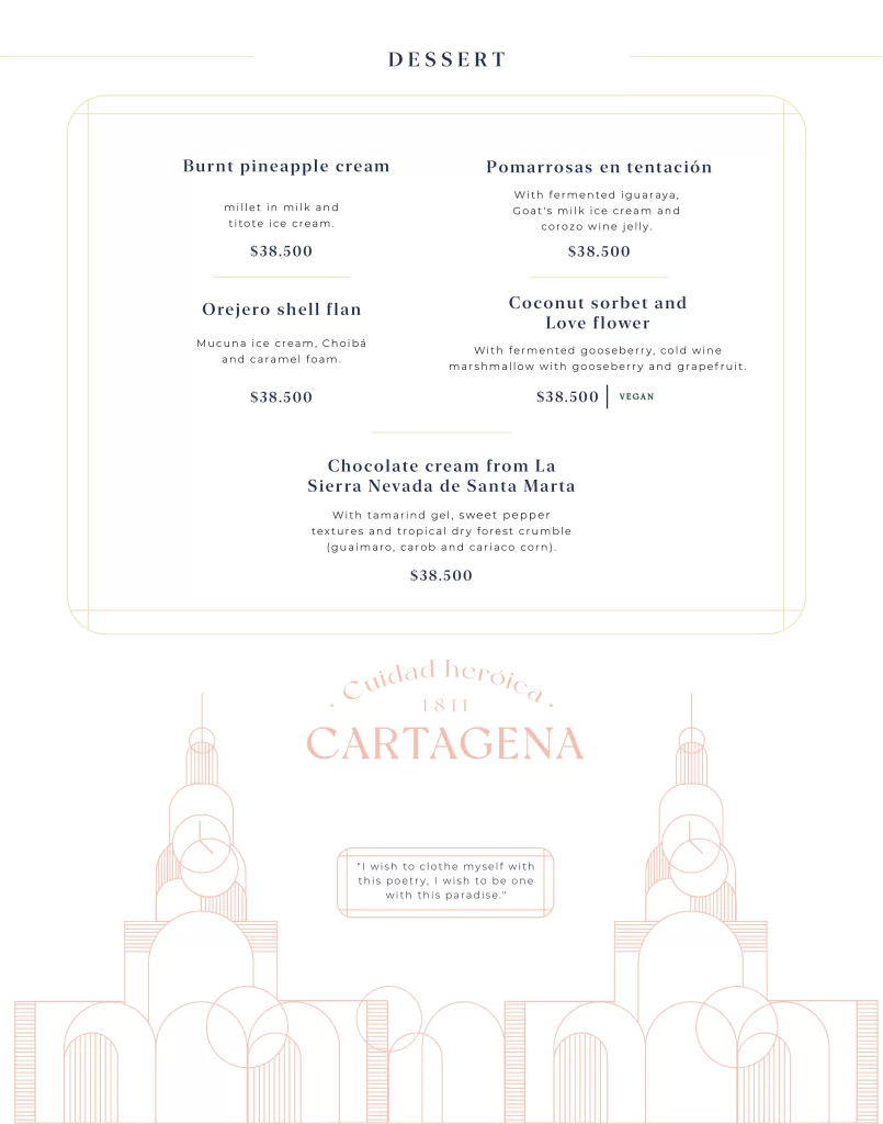 menu – Celele. Restaurante
